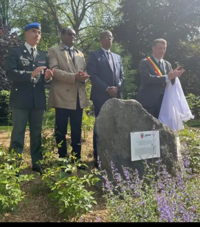Inauguration à Tournai d’une stèle en mémoire des victimes du génocide ...